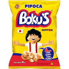 PIPOCA BOKUS SALGADA 45G - Super Tem