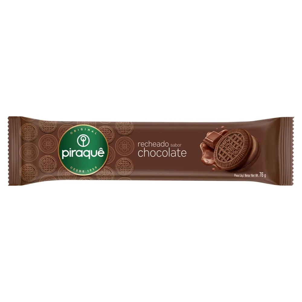 BISC PIRAQUE RECH CHOC 76G - Super Tem