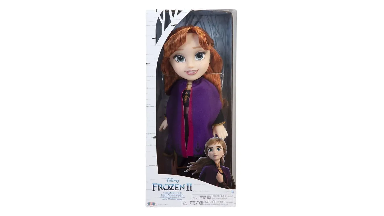 BONECA ARTICULADA ANNA FROZEN 2 38CM BR1922 - Super Tem
