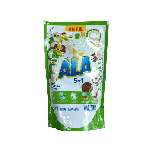 LAVA ROUPAS ALA CUIDADO COCO 700ML - Super Tem