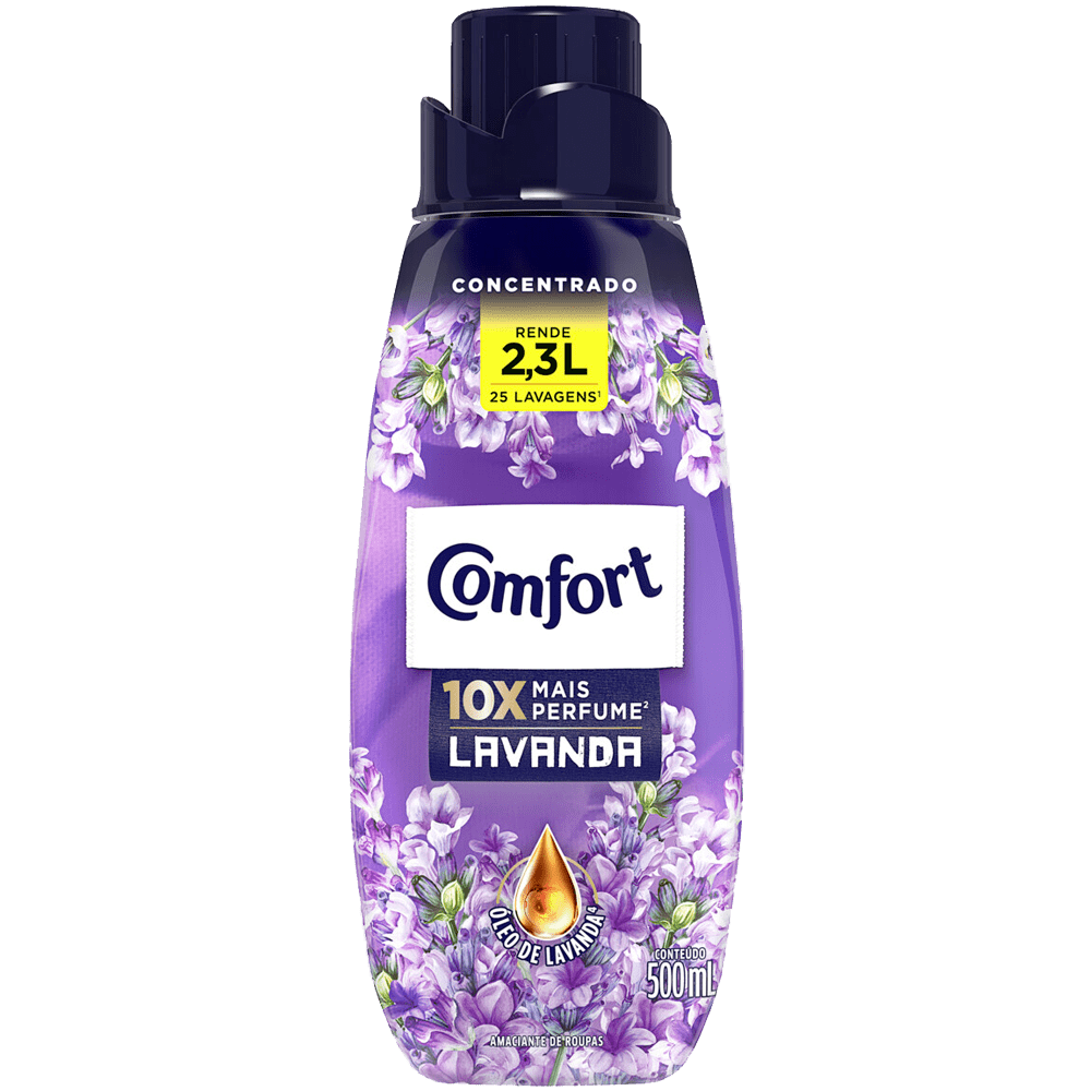 AMAC COMFORT CONCENTRADO LAVANDA 500ML - Super Tem