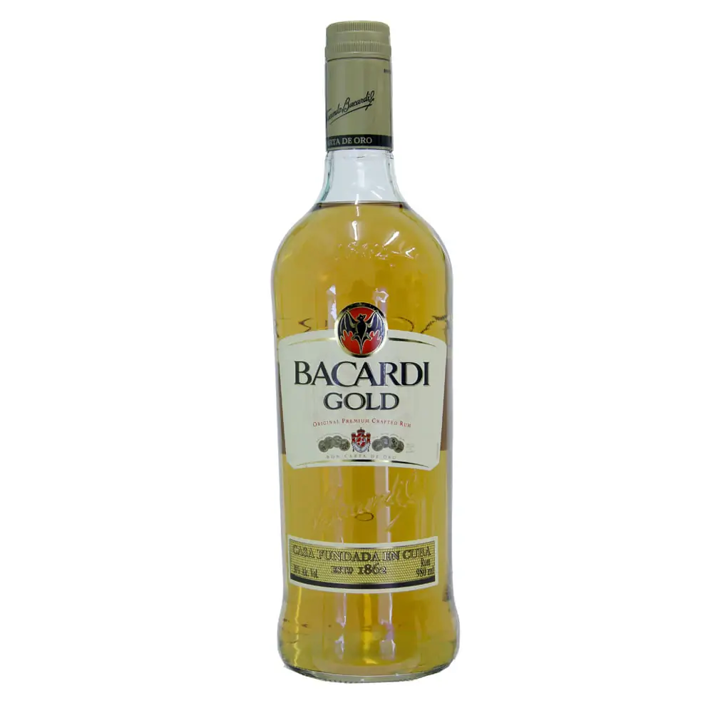 RUN BACARDI CARTA OURO 980ML - Super Tem