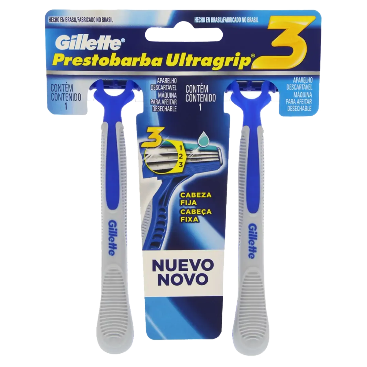 PRESTOBARBAR ULTRAGRIP 3 C/2 - Super Tem