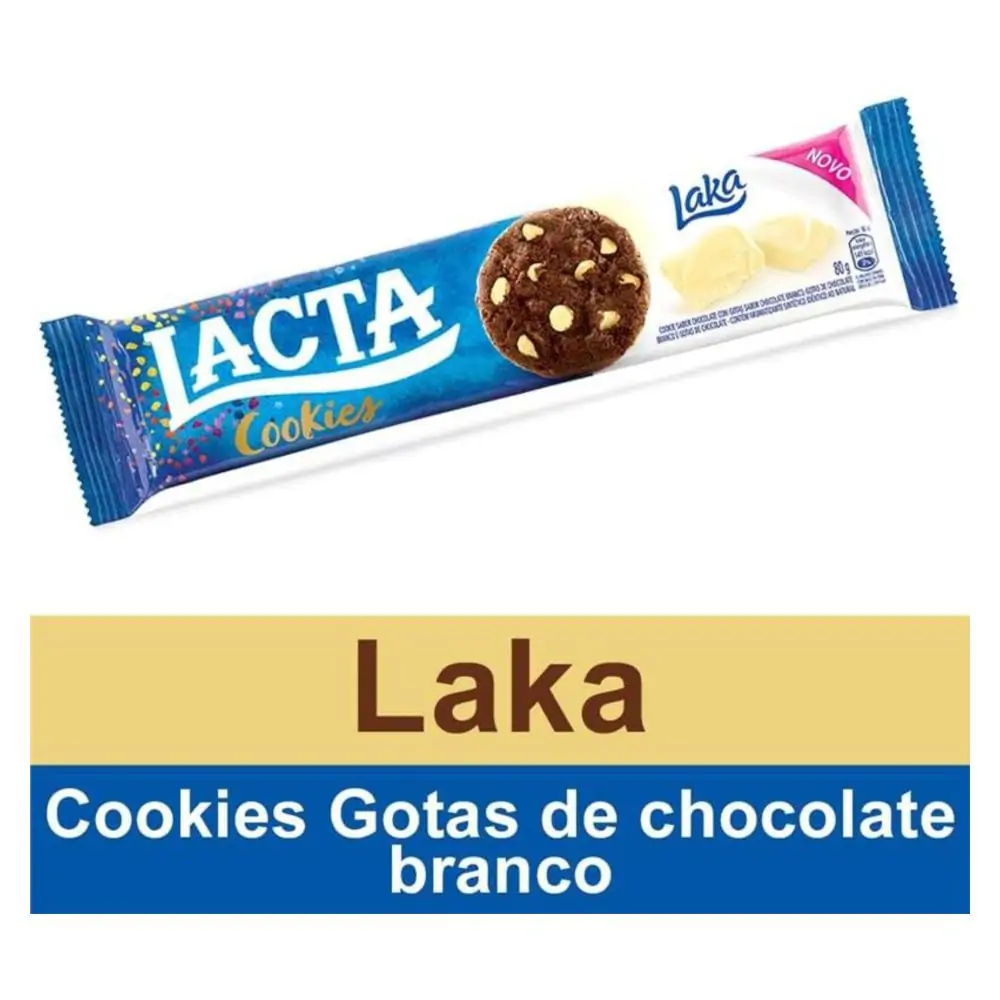 BISC COOKIES LACTA LAKA 80G - Super Tem