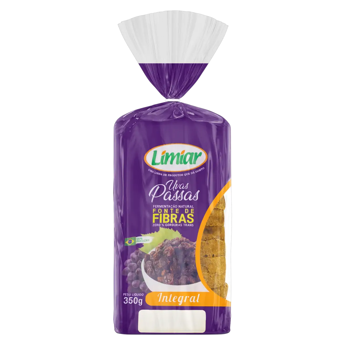 PAO LIMIAR FORMA PASSAS 350G - Super Tem