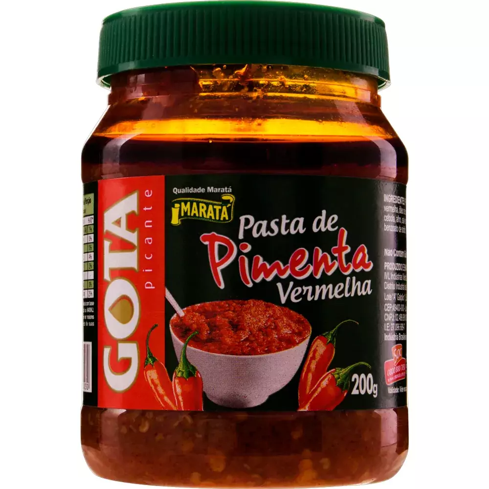 PASTA PIMENTA MARATA VERMELHA 200G | FastStore PDP