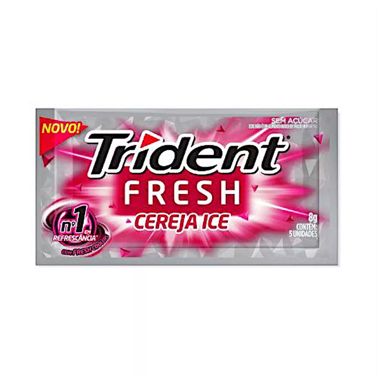 TRIDENT FRESH CEREJA ICE 8G - Super Tem