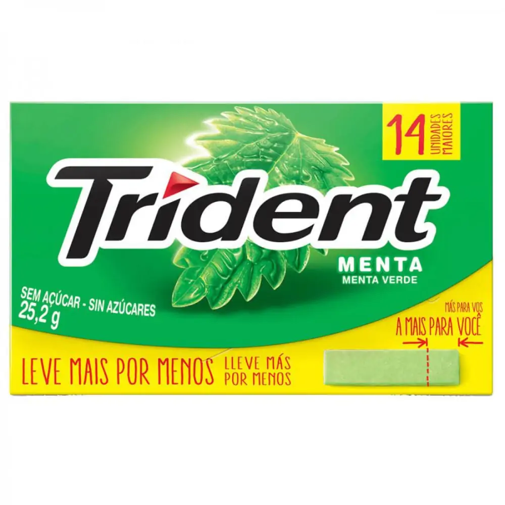 TRIDENT MENTA/MENTA VERDE 25,2G | FastStore PDP