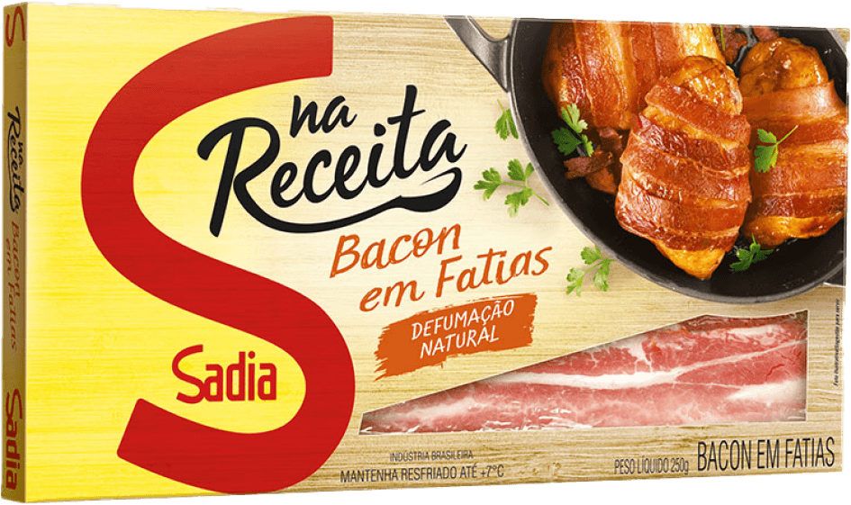 BACON SADIA FAT DEF 250G - Super Tem