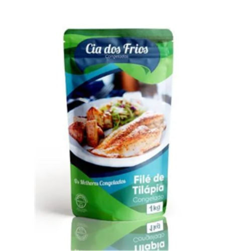 FILE TILAPIA CONG CIA DOS FRIOS 1KG - Super Tem