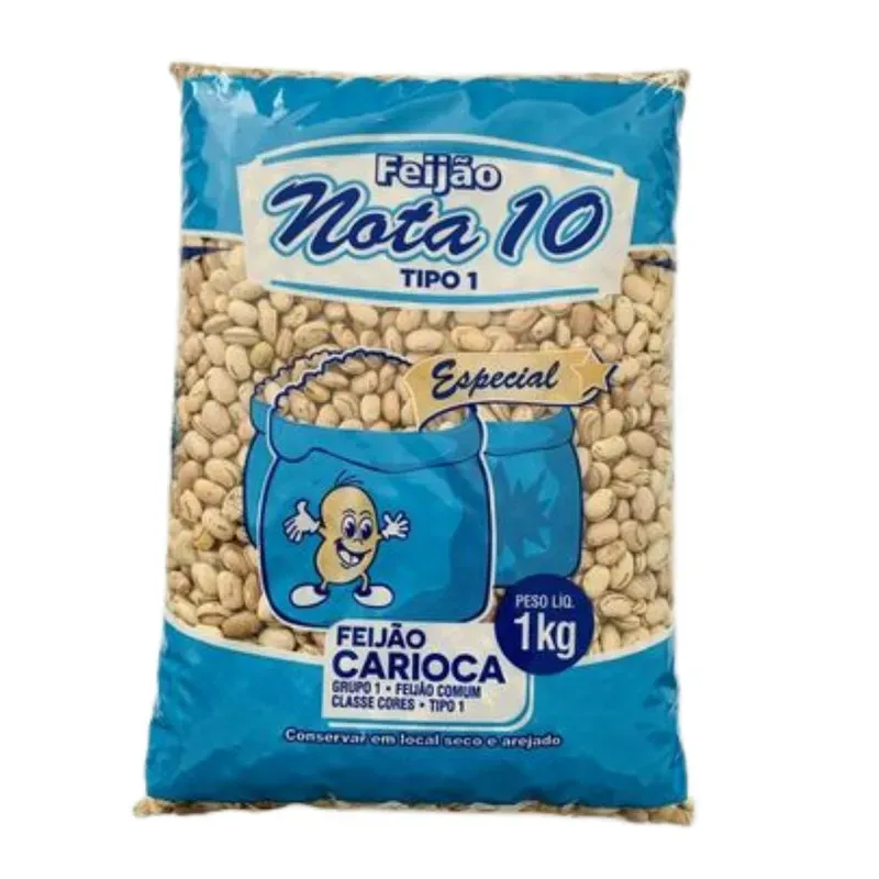 FEIJAO CARIOCA NOTA 10 ESPECIAL 1KG - Super Tem